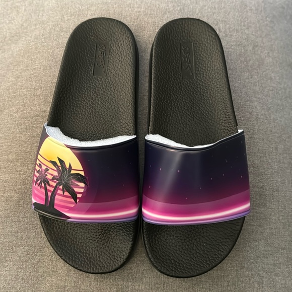 Shoes | New Miami Nights Slides Size 8 | Poshmark